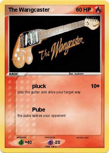 Pokémon The Wangcaster - pluck - My Pokemon Card