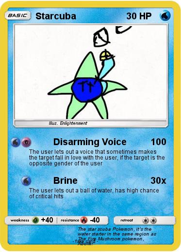 Pokémon Starcuba - Disarming Voice - My Pokemon Card