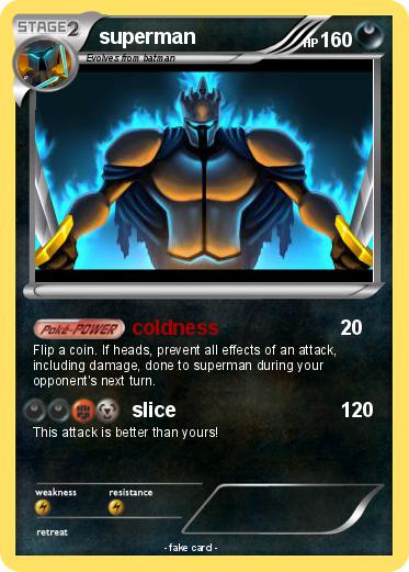 Pokémon superman 760 760 - coldness - My Pokemon Card