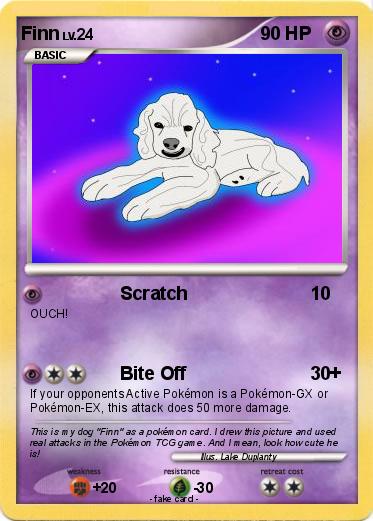 Pokémon Finn 1869 1869 - Scratch - My Pokemon Card