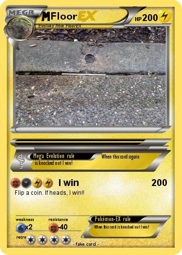 Pokémon Floor 43 43 - I win - My Pokemon Card
