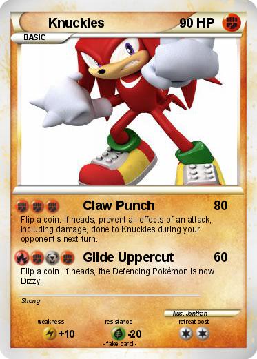 Pokémon Knuckles 581 581 - Claw Punch - My Pokemon Card