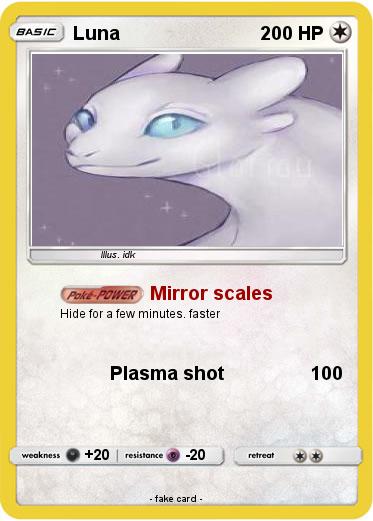 Pokémon Luna 751 751 - Mirror scales - My Pokemon Card