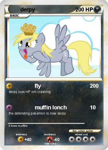 Pokémon derpy 786 786 - fly - My Pokemon Card