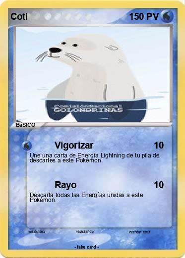 Pokémon Coti 2 2 - Vigorizar - Mi carta pokémon
