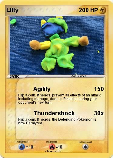 Pokémon LItty 4 4 - Agility - My Pokemon Card