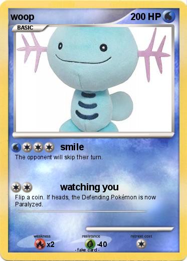 Pokémon woop 12 12 - smile - My Pokemon Card