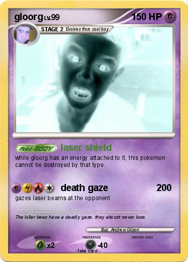Pokémon gloorg - laser shield - My Pokemon Card