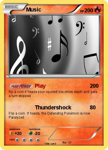 Pokémon Music 93 93 - Play - My Pokemon Card