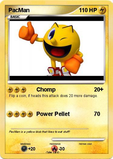 Pokémon PacMan 375 375 - Chomp - My Pokemon Card