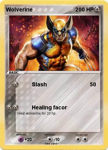 Pokémon Wolverine 585 585 - Slash - My Pokemon Card