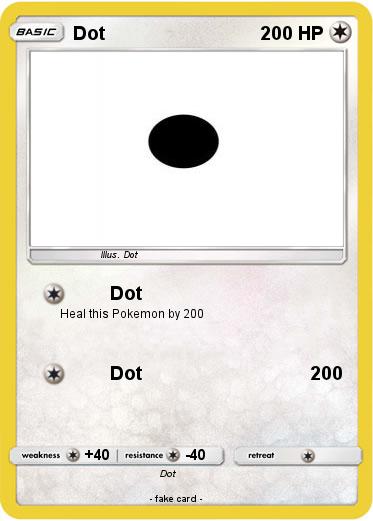 Pokémon Dot 87 87 - Dot - My Pokemon Card