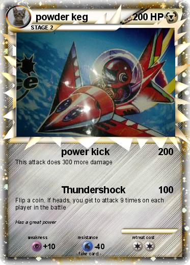 Pokémon powder keg - power kick - My Pokemon Card