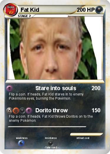 Pokémon Fat Kid 113 113 - Stare into souls - My Pokemon Card