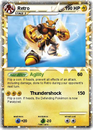 Pokémon Retro 29 29 - Agility - My Pokemon Card
