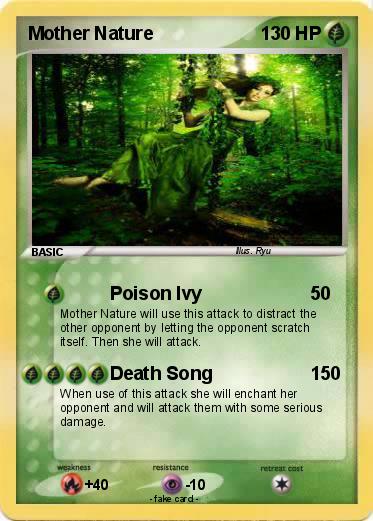 Pokémon Mother Nature 29 29 - Poison Ivy - My Pokemon Card