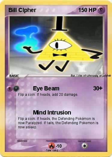 Pokémon Bill CIpher 2 2 - Eye Beam - My Pokemon Card