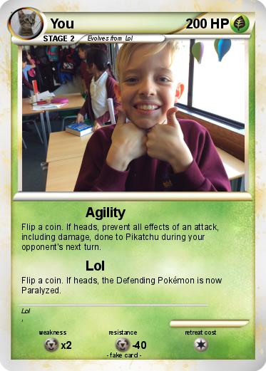 Pokémon You 965 965 - Agility - My Pokemon Card