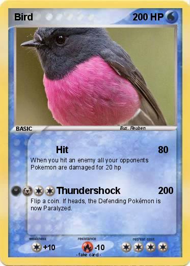 Pokémon Bird 250 250 - Hit - My Pokemon Card