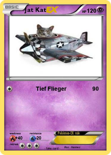 Pokémon Jat Kat - Tief Flieger - My Pokemon Card