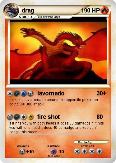 Pokémon drag 12 12 - lavornado - My Pokemon Card