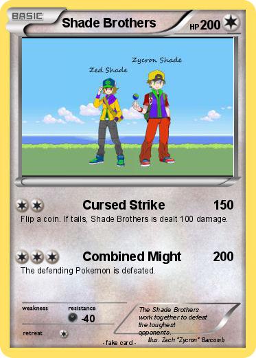 Pokémon Shade Brothers - Cursed Strike - My Pokemon Card