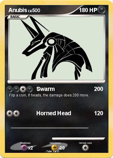 Pokémon Anubis 168 168 - Swarm - My Pokemon Card