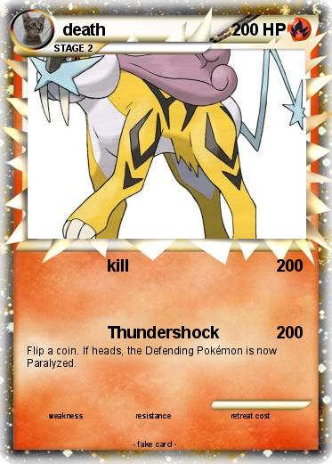 Pokémon death 2484 2484 - kill - My Pokemon Card