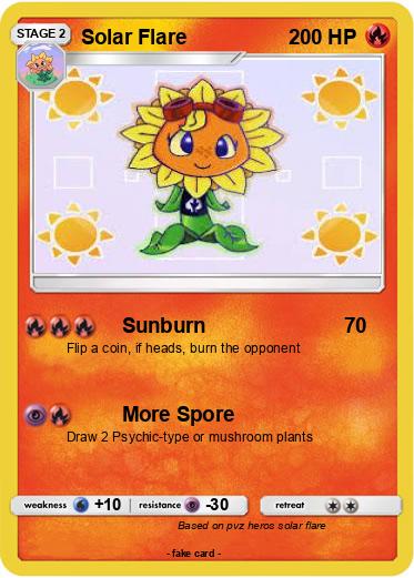 Pokémon Solar Flare 21 21 - Sunburn - My Pokemon Card