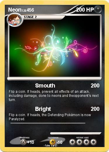 Pokémon Neon 220 220 - Smouth - My Pokemon Card