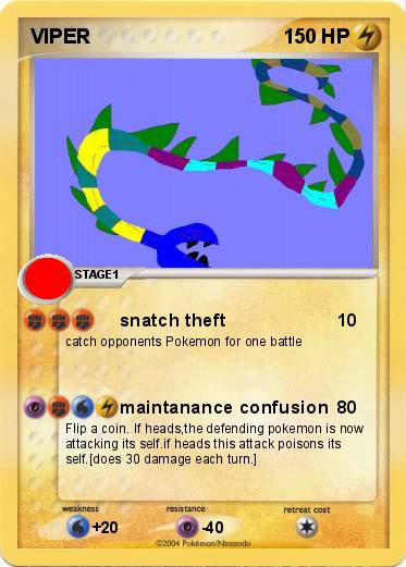 Pokémon VIPER 27 27 - snatch theft - My Pokemon Card