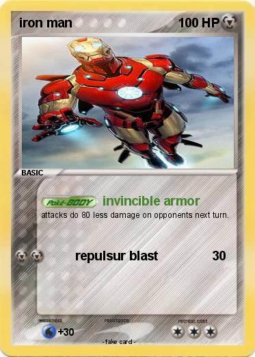 Pokémon iron man 440 440 - invincible armor - My Pokemon Card