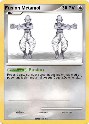 Pokémon Fusion Metamol - Fusion - Ma carte Pokémon