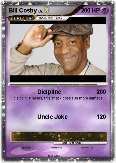 Pokémon Bill Cosby 103 103 - Dicipline - My Pokemon Card