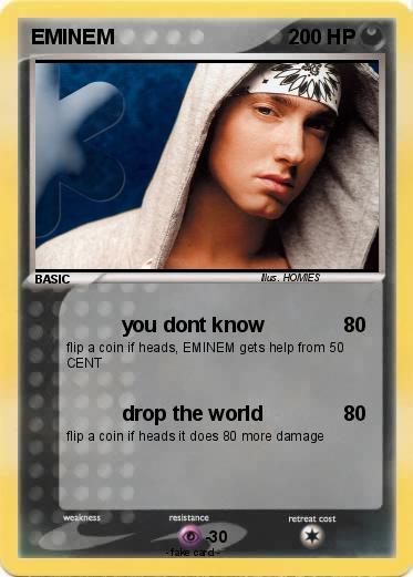 Pokémon EMINEM 224 224 - you dont know - My Pokemon Card