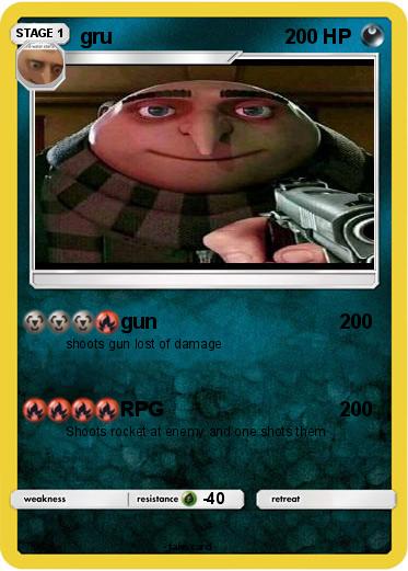 Pokémon gru 236 236 - gun - My Pokemon Card