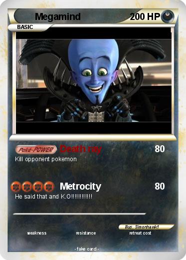 Pokémon Megamind 46 46 - Death ray - My Pokemon Card