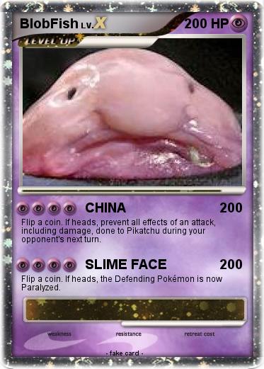 Pokémon BlobFish 248 248 - CHINA - My Pokemon Card