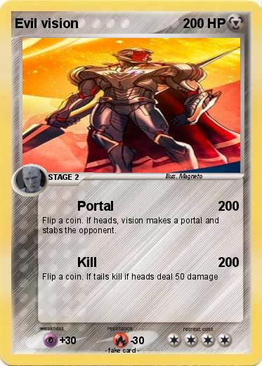 Pokémon Evil vision - Portal - My Pokemon Card