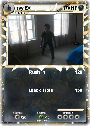 Pokémon ray EX 1 1 - Rush In - My Pokemon Card