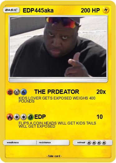 Pokémon EDP445aka - THE PRDEATOR - My Pokemon Card