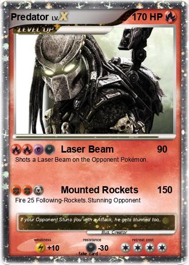 Pokémon Predator 842 842 - Laser Beam - My Pokemon Card