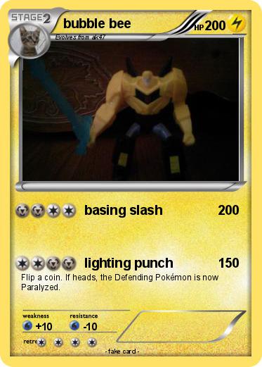 Pokémon bubble bee 2 2 - basing slash - My Pokemon Card