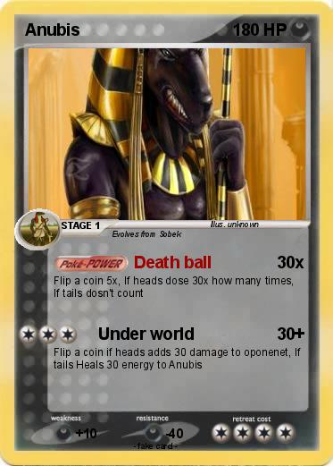 Pokémon Anubis 48 48 - Death ball - My Pokemon Card
