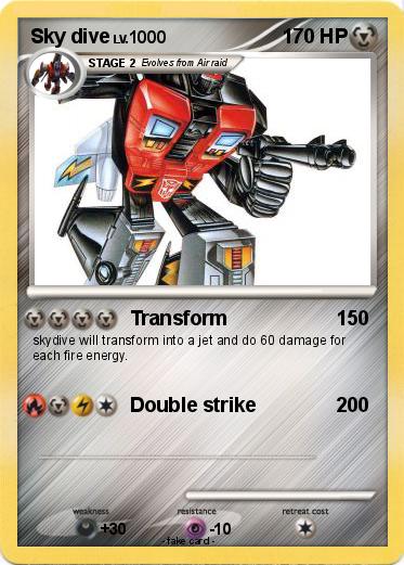 Pokémon Sky dive - Transform - My Pokemon Card