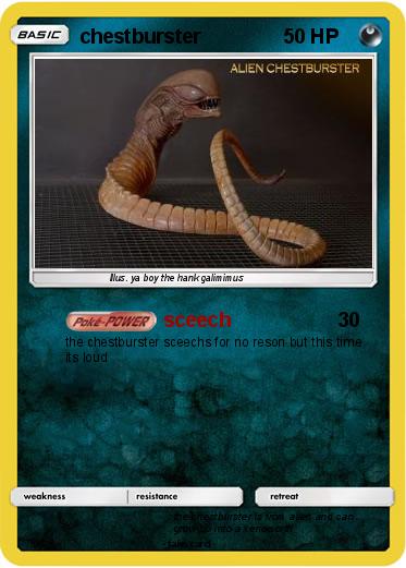 Pokémon chestburster 48 48 - sceech - My Pokemon Card
