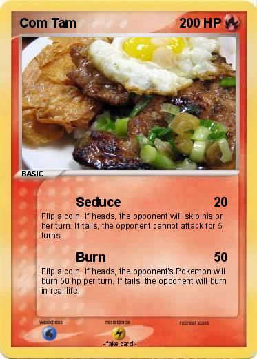 Pokémon Com Tam - Seduce - My Pokemon Card