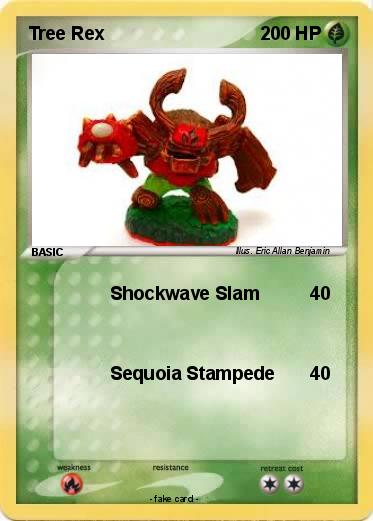 Pokémon Tree Rex 214 214 - Shockwave Slam - My Pokemon Card