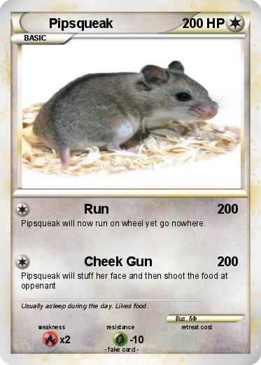 Pokémon Pipsqueak 10 10 - Run - My Pokemon Card