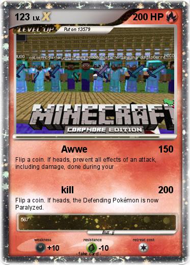 Pokémon 123 20 20 - Awwe - My Pokemon Card